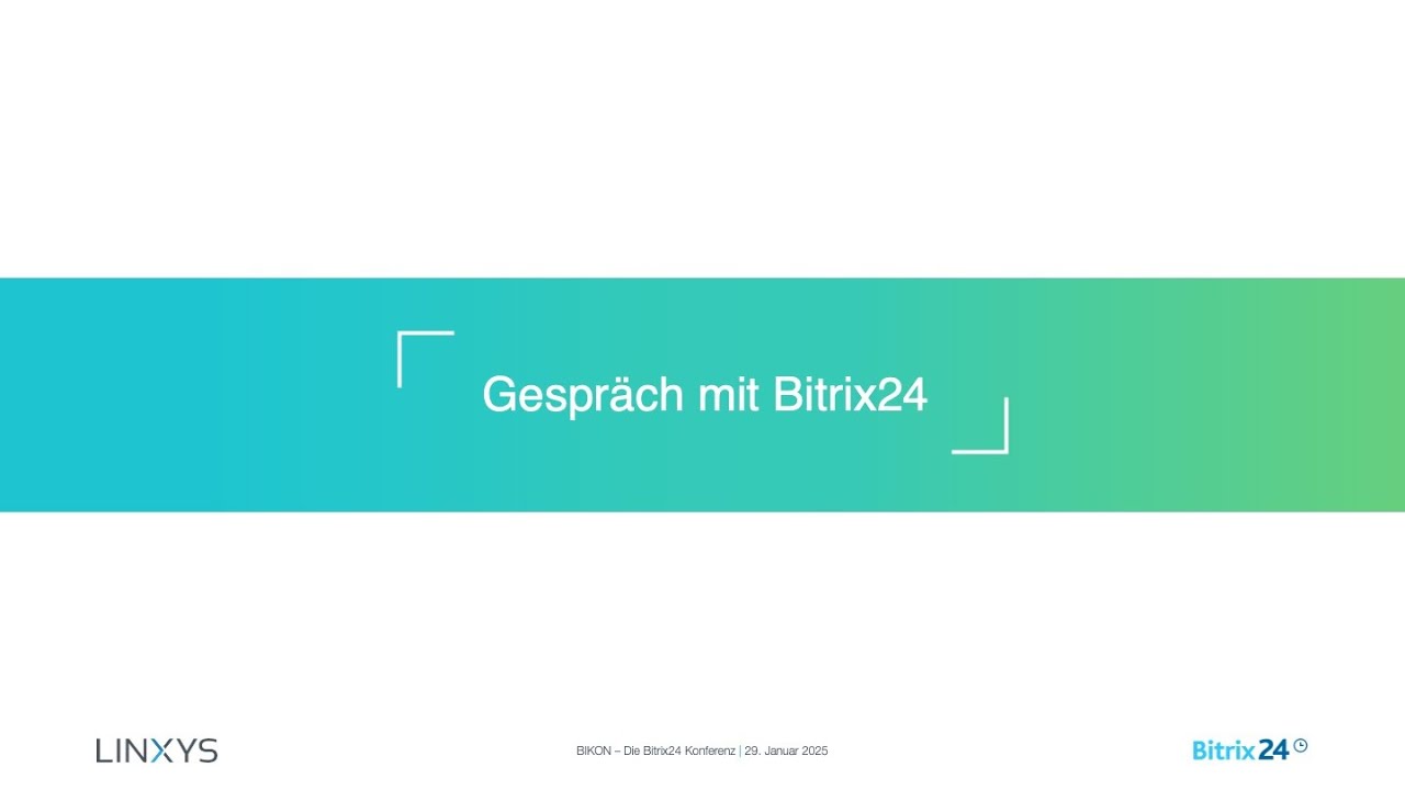 BIKON 2025: Gespräch mit Alex Davidovich von Bitrix24 (1/5) - YouTube