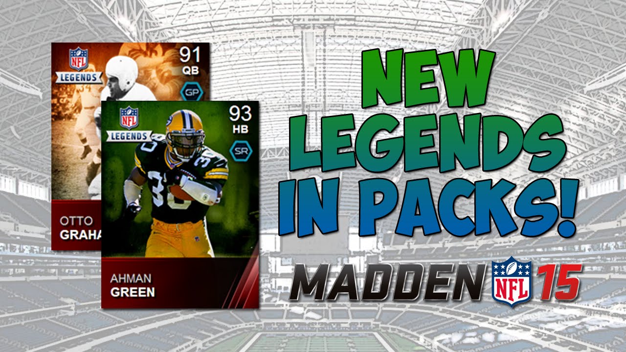 MUT 15 - Ahman Green Legend Card!| Madden 15 Ultimate Team - 91 Otto ...