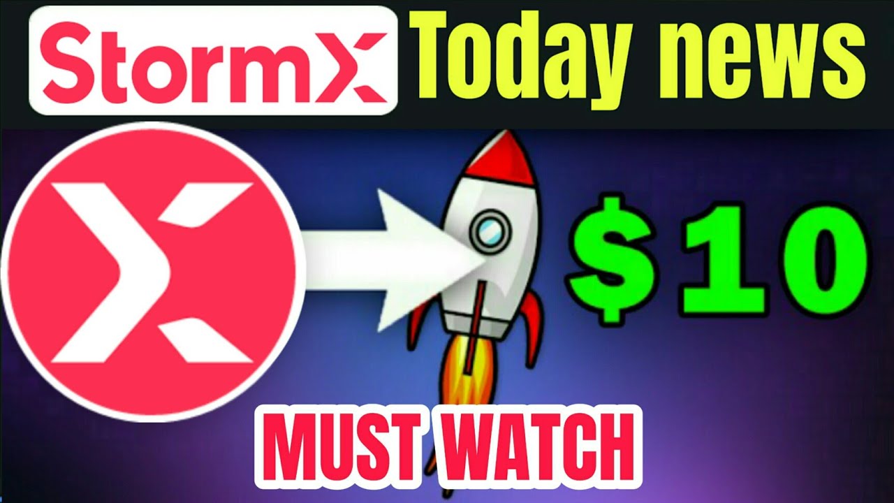 StormX explosion starts! StormX news today || StormX price prediction ...