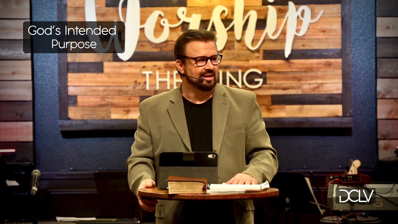God's Intended Purpose | Pastor Frank Holland - YouTube