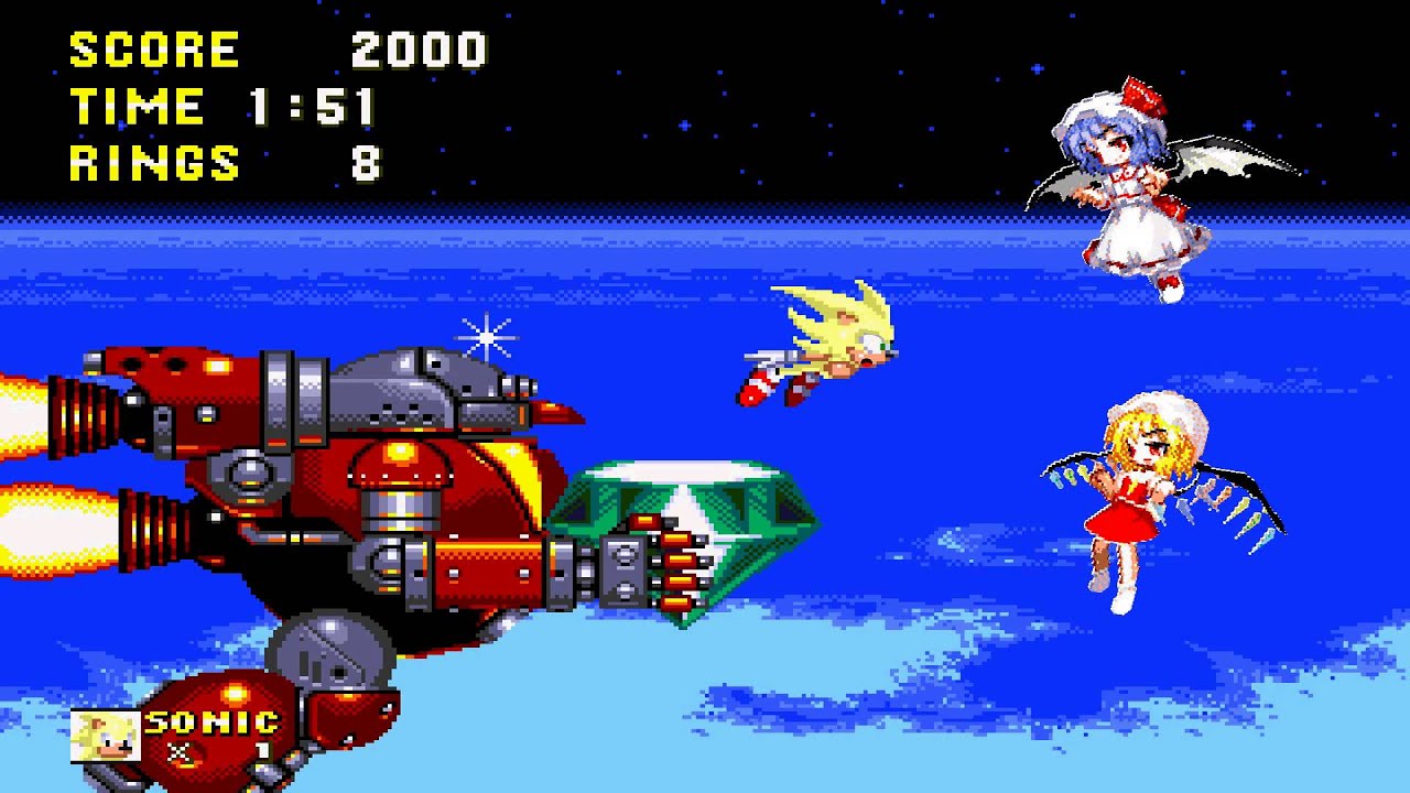Sonic 3 & Knuckles: Doomsday Zone V2 (Touhou Remastered) - YouTube