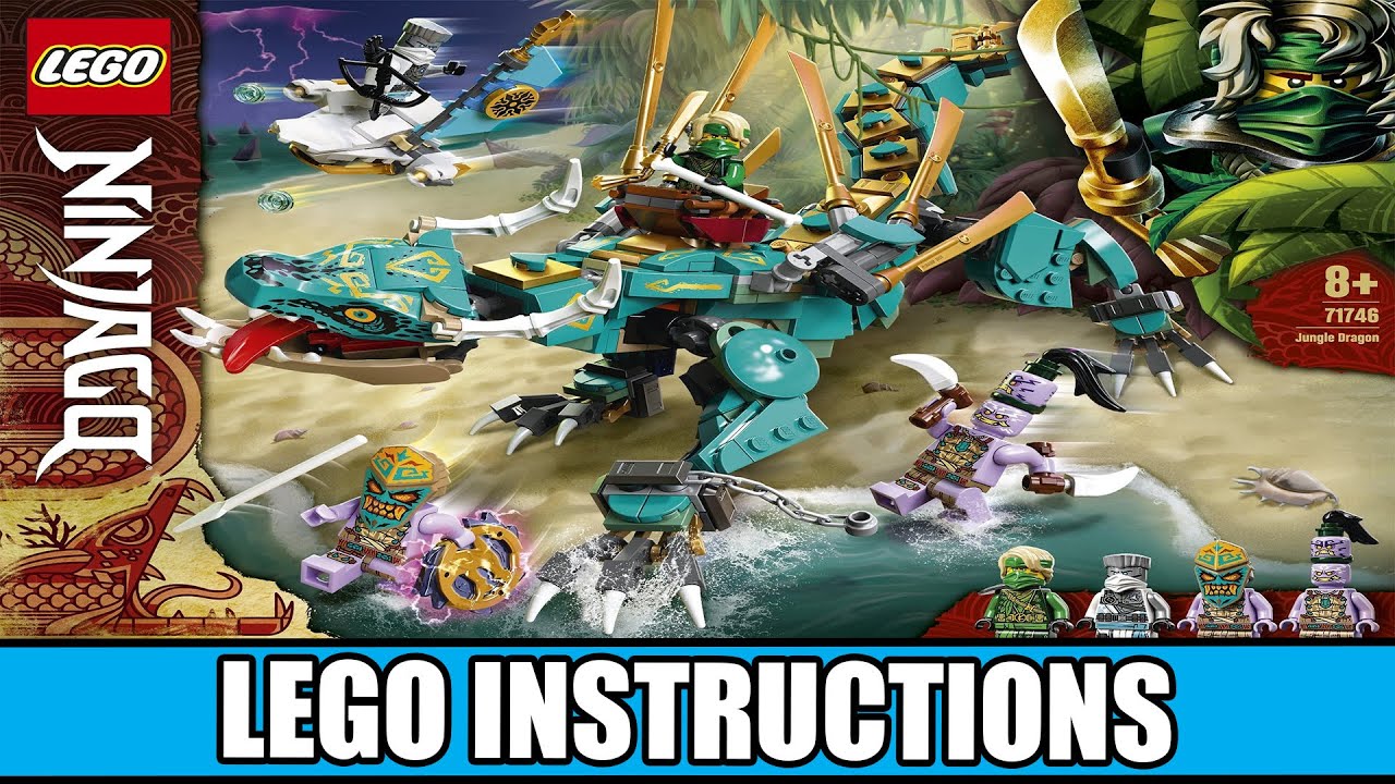 LEGO Instructions | Ninjago | 71746 | Jungle Dragon - YouTube