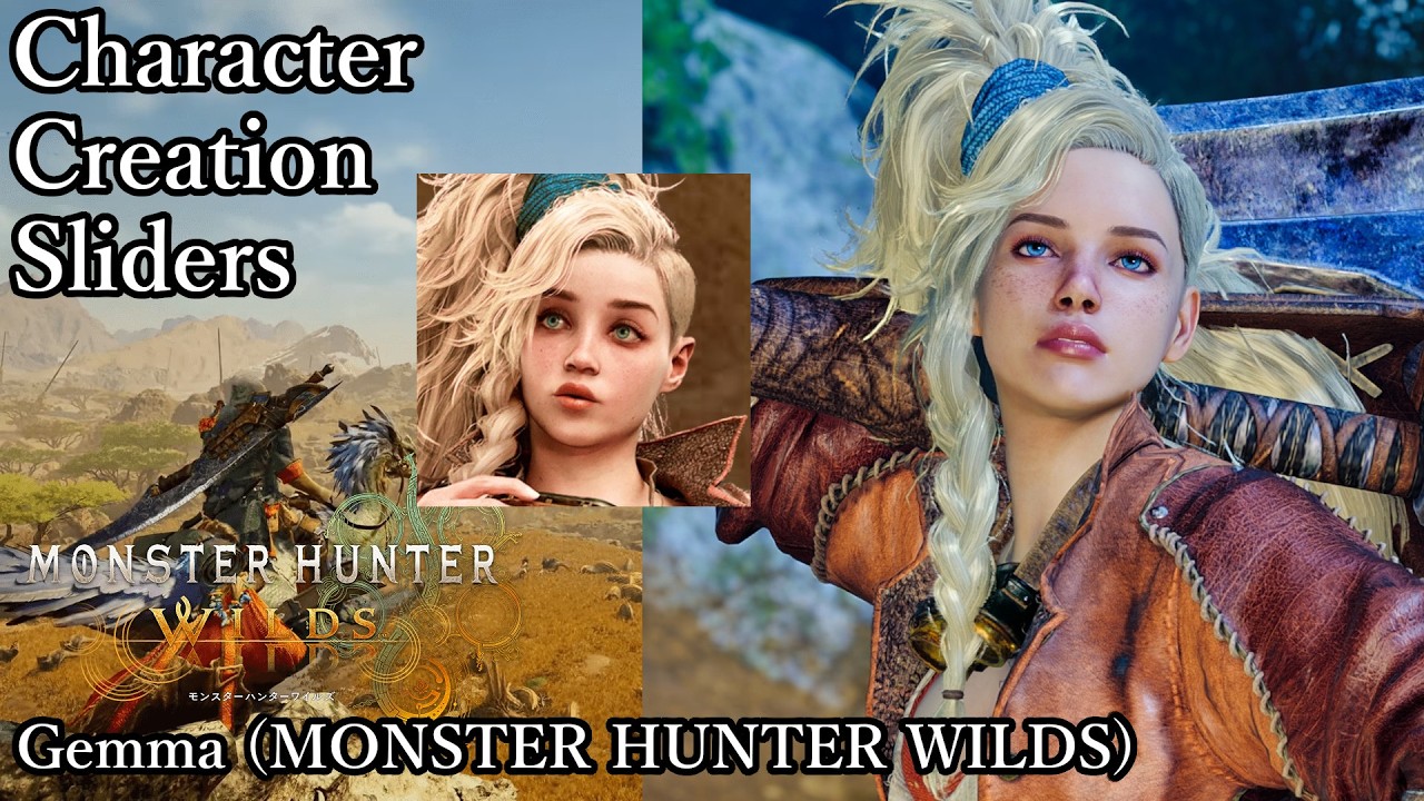 MONSTER HUNTER WILDS Character Creation - Gemma (MONSTER HUNTER WILDS ...