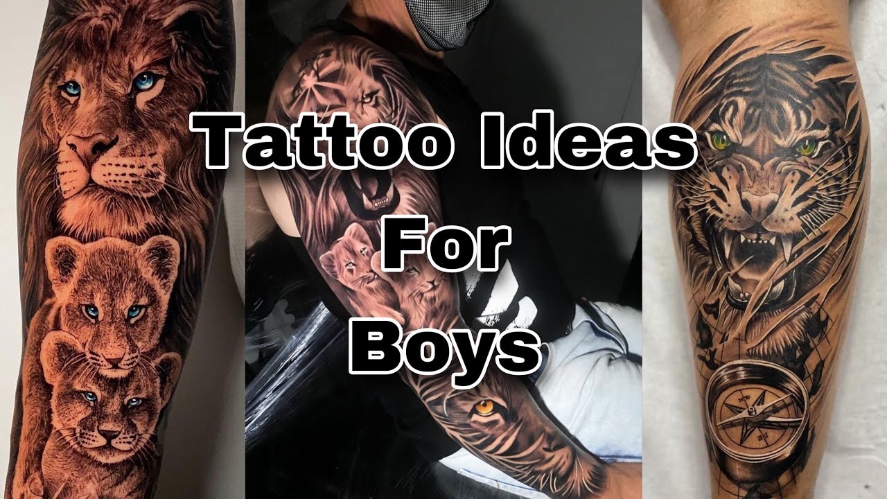 Tattoo Ideas for Boys - YouTube