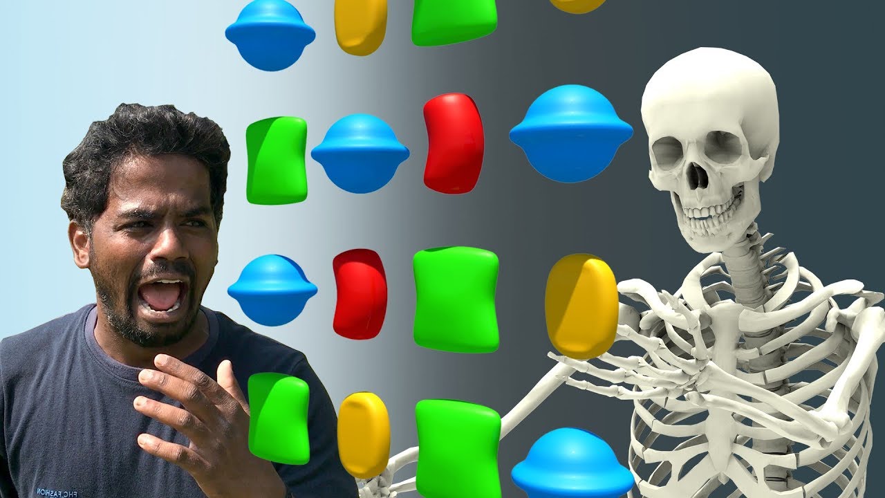 Candy Crush Saga In Real Life - YouTube