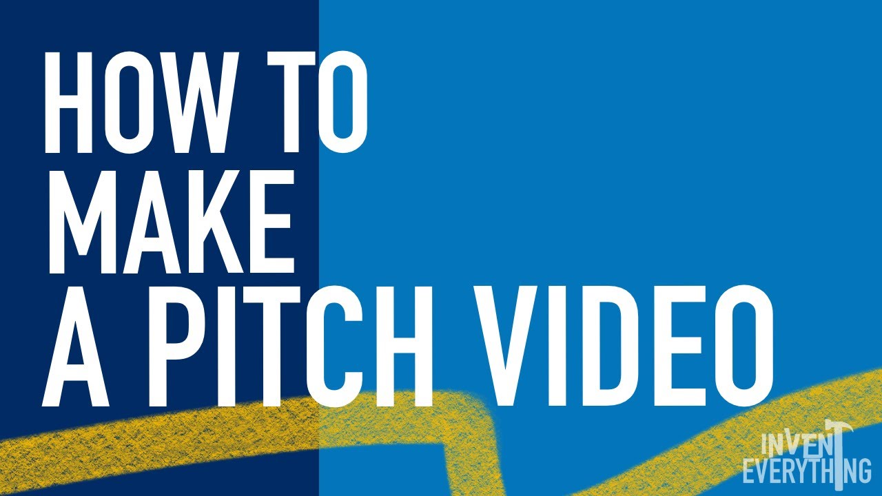 How To Make a Pitch Video - YouTube
