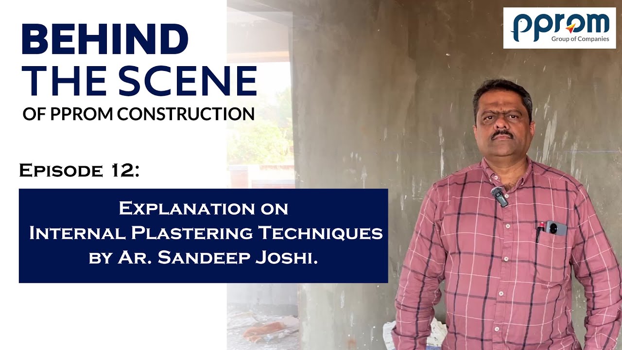 Plaster Work Explained by Ar. Sandeep Joshi | Internal & External Plastering Techniques - YouTube