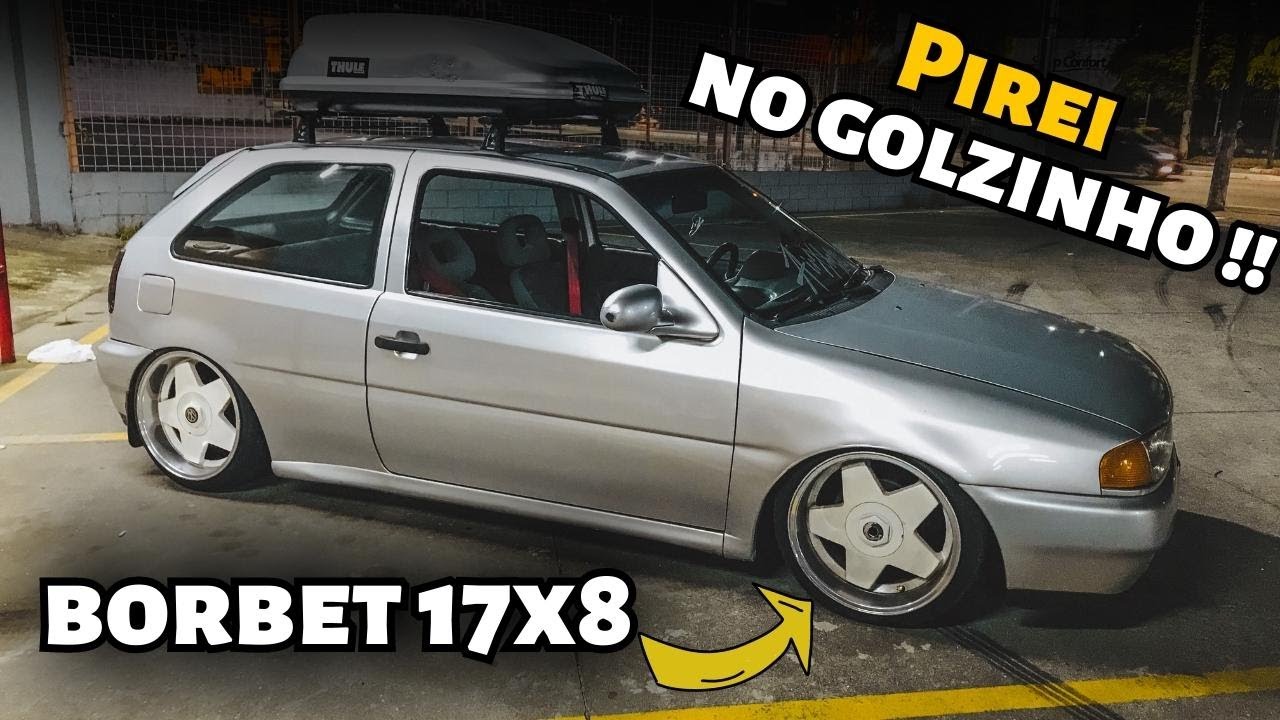GOL BOLA COM SUSPENSÃO A AR E RODAS BORBET 17X8, ACERTOU NO SET !!! # ...
