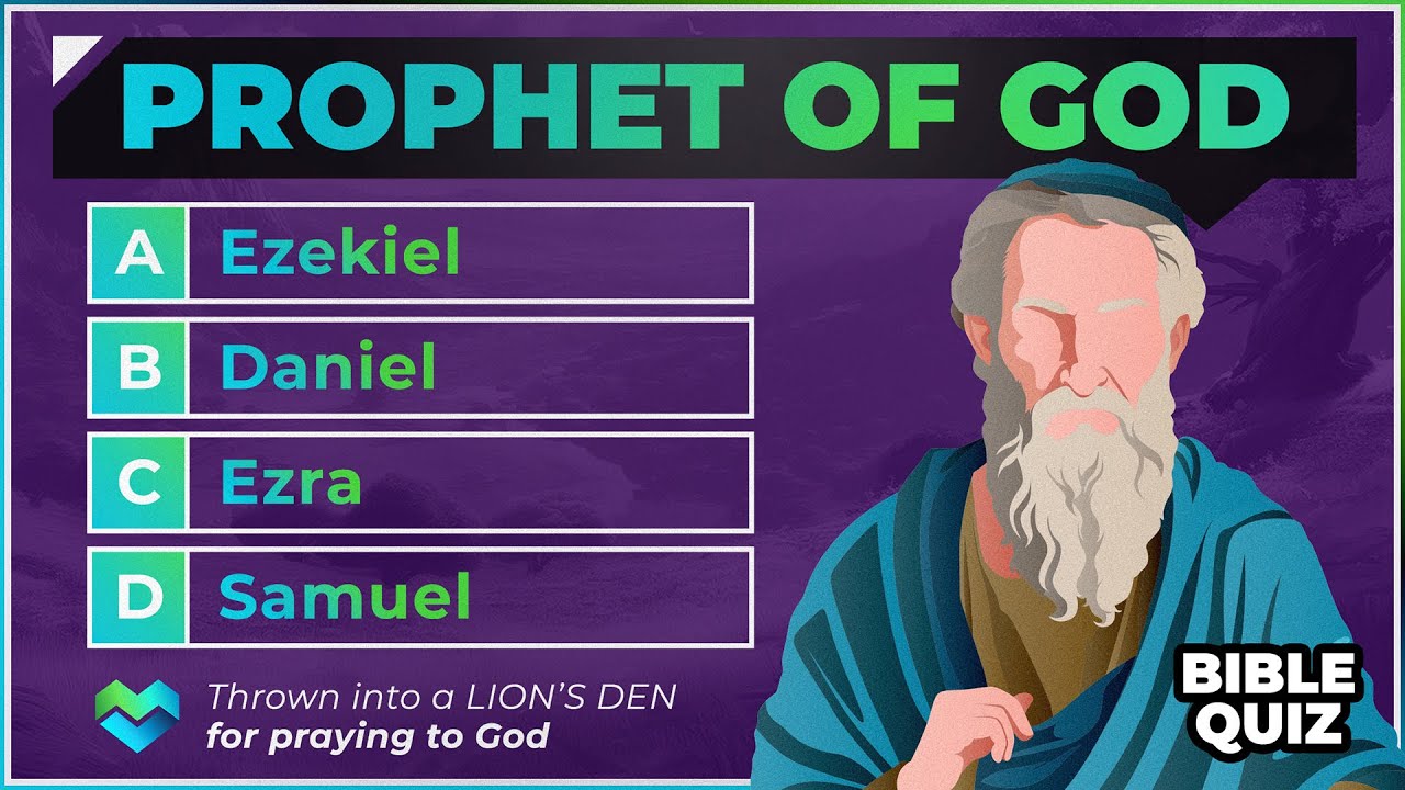 20 ULTIMATE BIBLE PROPHET QUIZ - Test Your Knowledge of God's ...