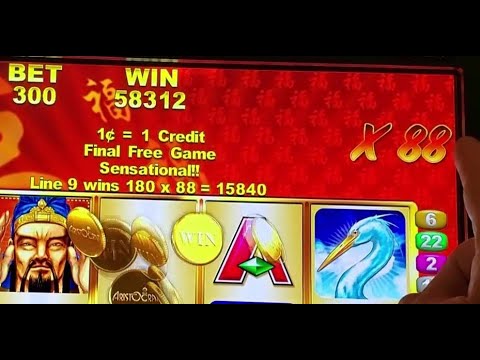 I Got The 88X! Amazing Run on Lucky 88 Slot Machine! #hugewin #vegas ...