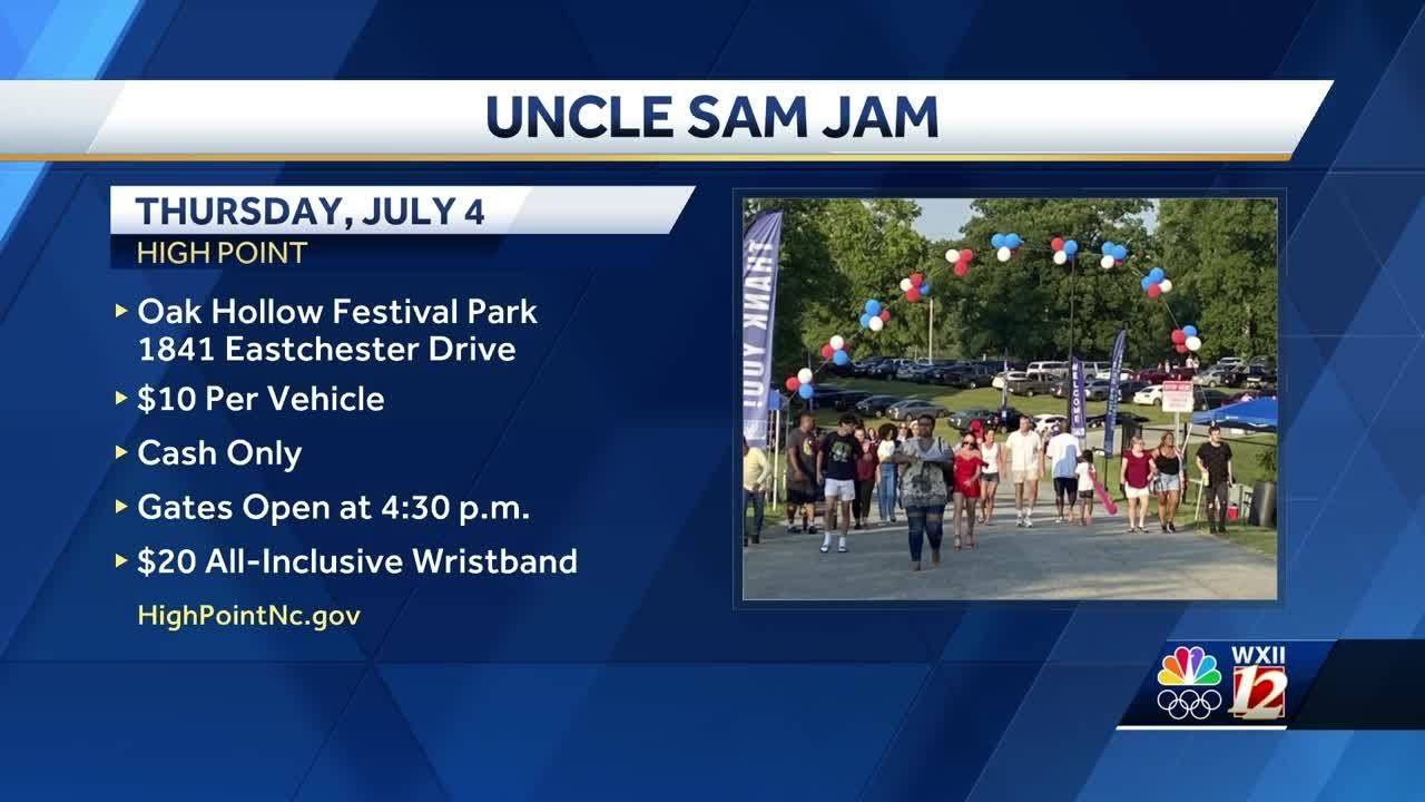 City of High Point hosting its annual Uncle Sam Jam Thursday - YouTube