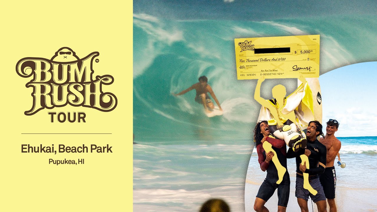 Bum Rush Tour / Ehukai Beach Park, Hawaii - YouTube