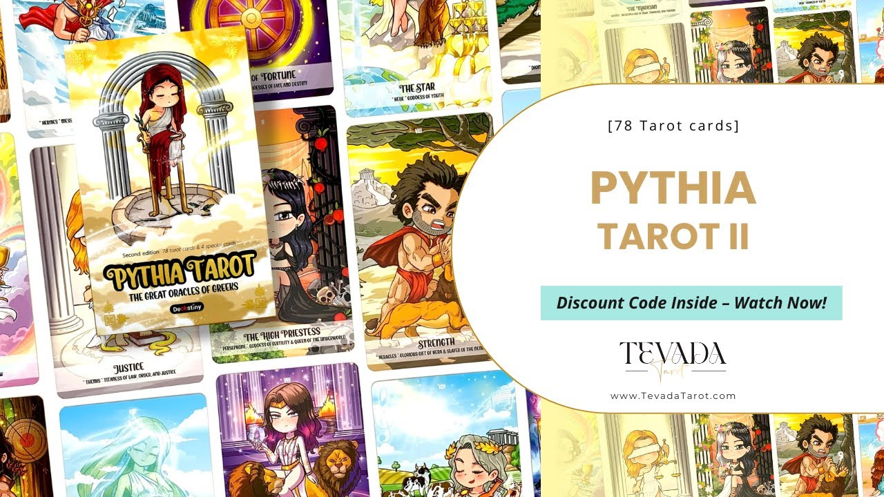 [Flip Through] Pythia Tarot II – Unlock Ancient Wisdom - YouTube