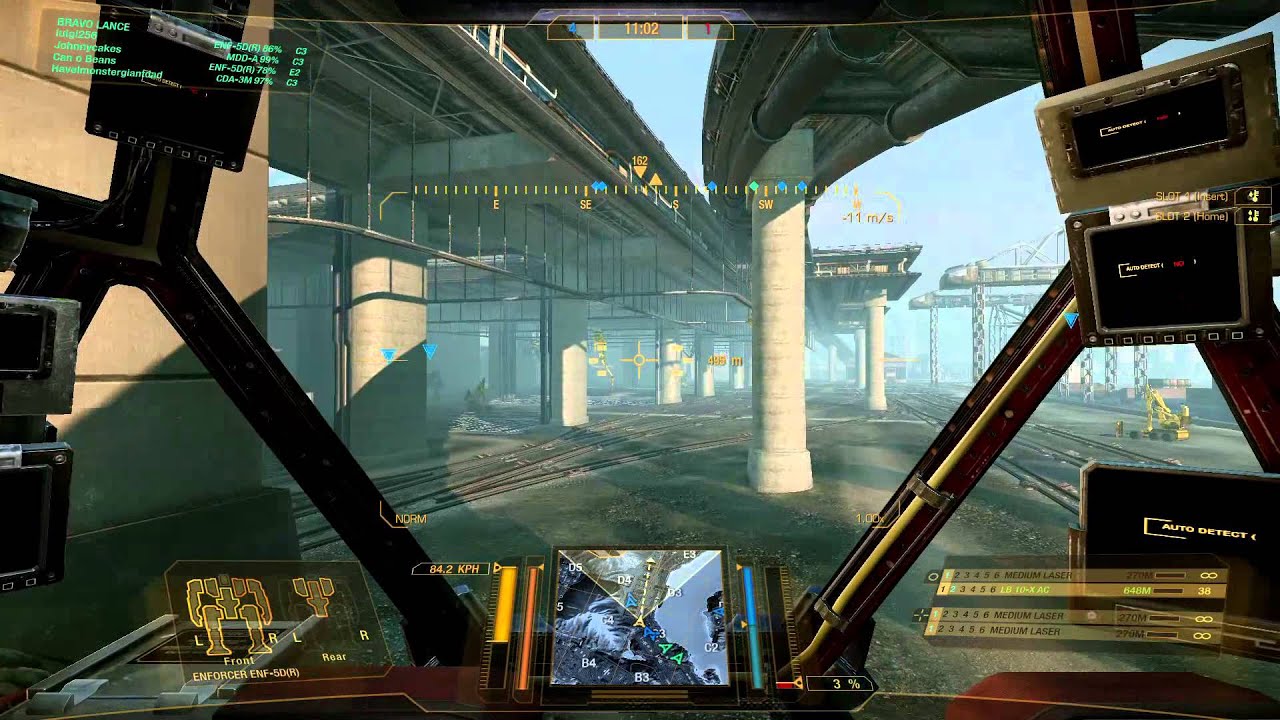 Mechwarrior Online MWO Enforcer LB10 build - YouTube