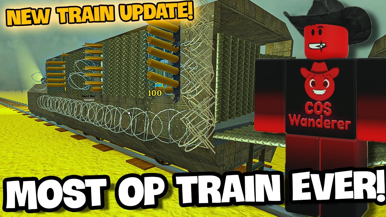 I Built the Most OP Armored Train in the New Dead Rails Update! - YouTube