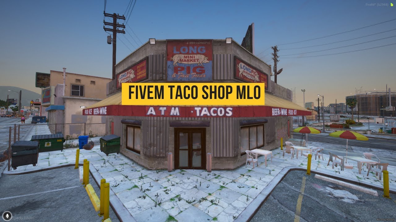 Fivem taco shop mlo | Fivem Mods | Interior & map for Roleplay | FiveM mlo store - YouTube