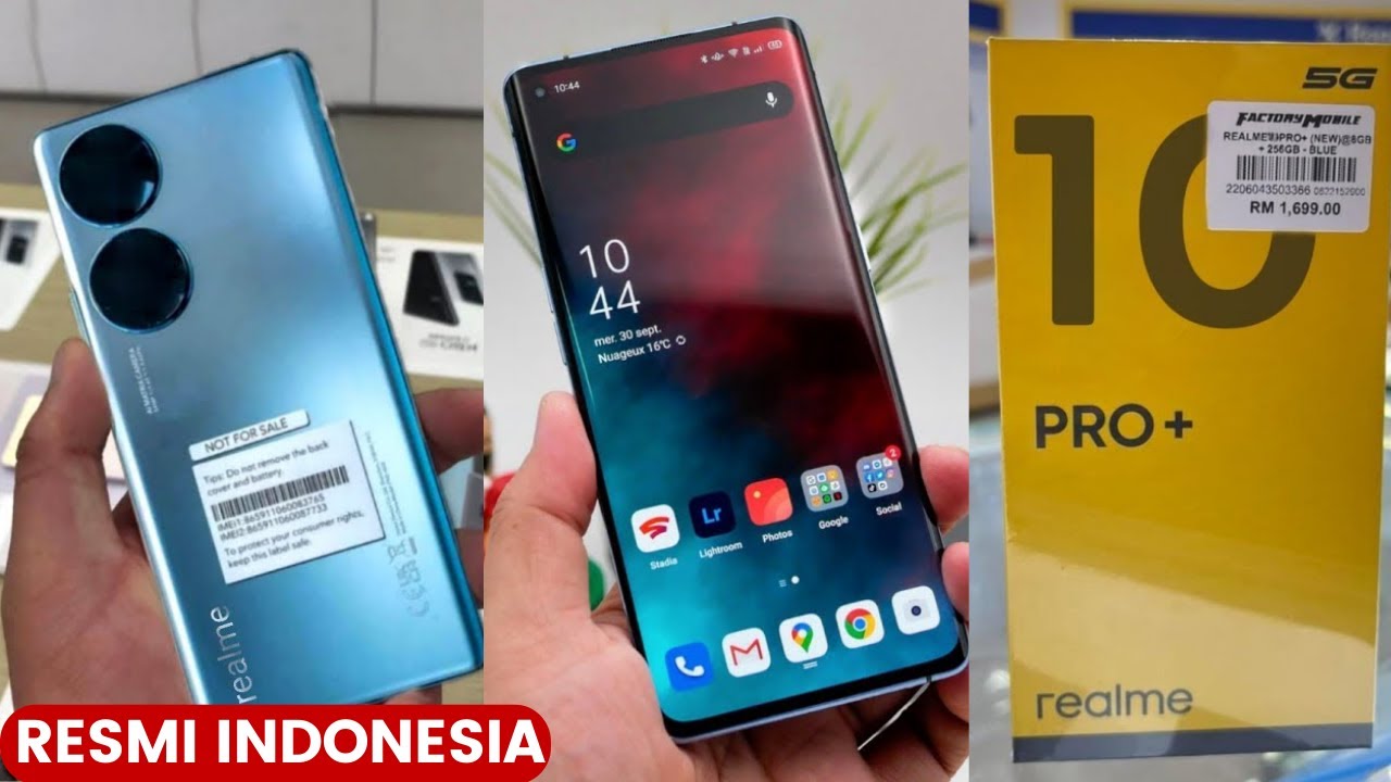 AKHIRNYA RESMI DI INDONESIA!! REALME 10 PRO PLUS - INILAH DETAIL ...