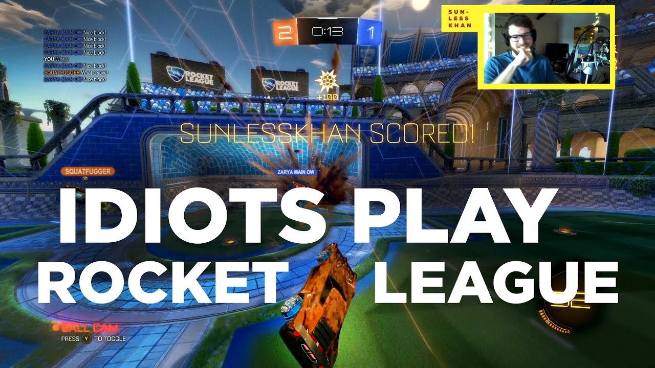 Idiot friends play Rocket League | Clan Taco - YouTube