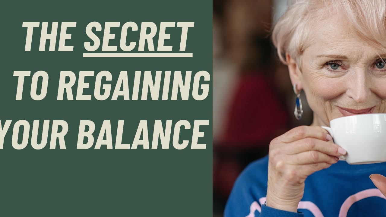 Seniors: The SECRET to regaining your balance! - YouTube