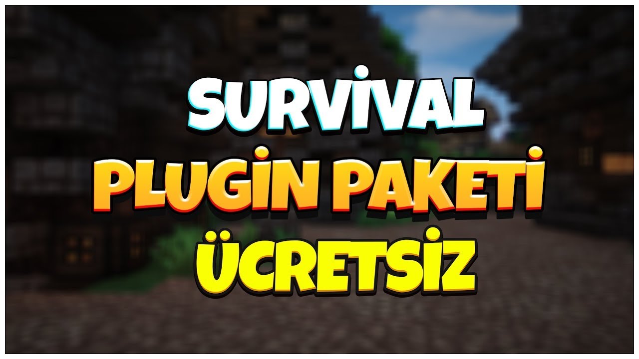 (ÜCRETSİZ) MİNECRAFT 1.19+ Survival PLUGİN PAKETİ - ÖZEL Menüler, ÖZEL EŞYALAR, VE DAHA FAZLASI ...