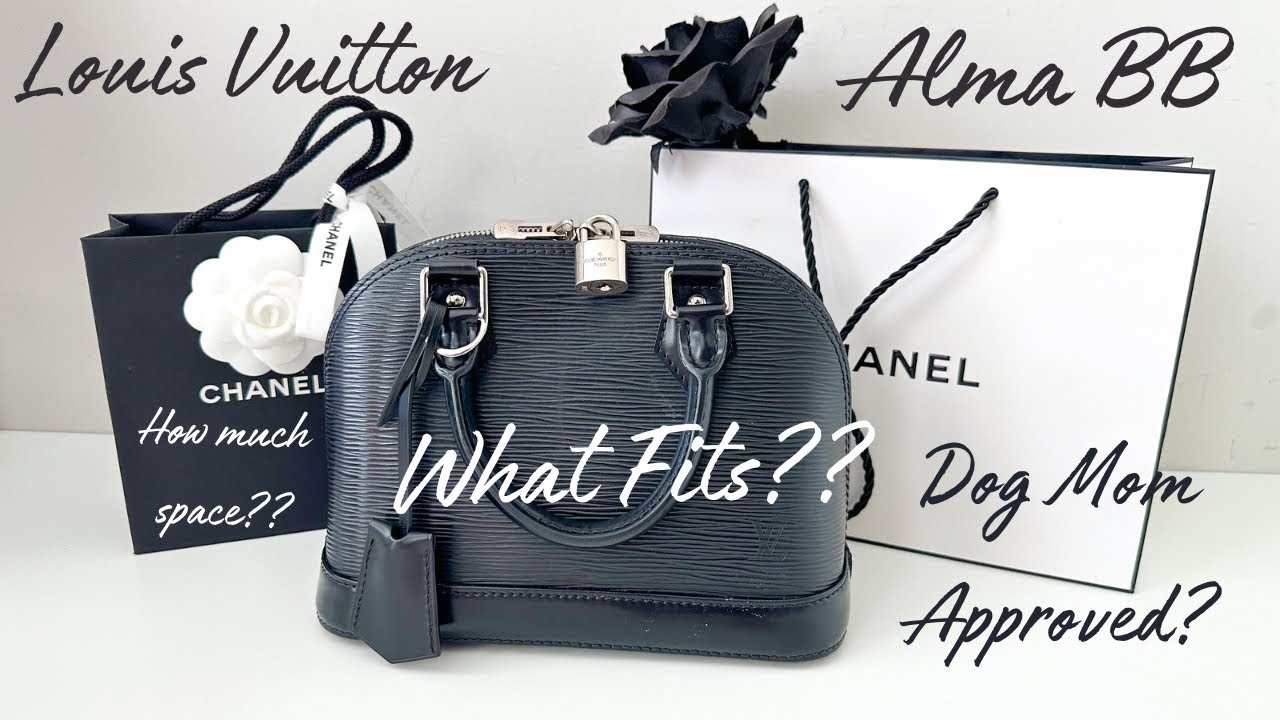 Louis Vuitton Alma BB handbag: What Fits Inside | What’s In My Bag ...