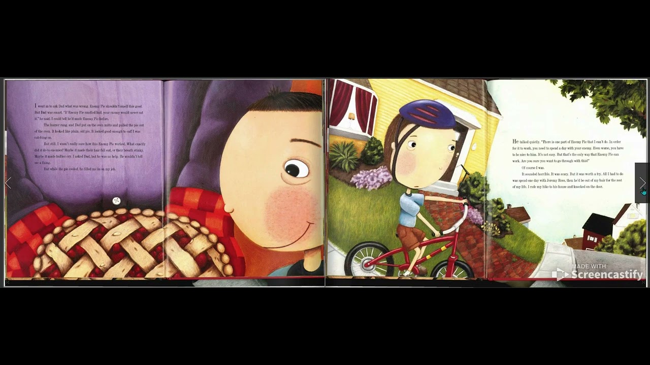 Enemy Pie Read Aloud - YouTube