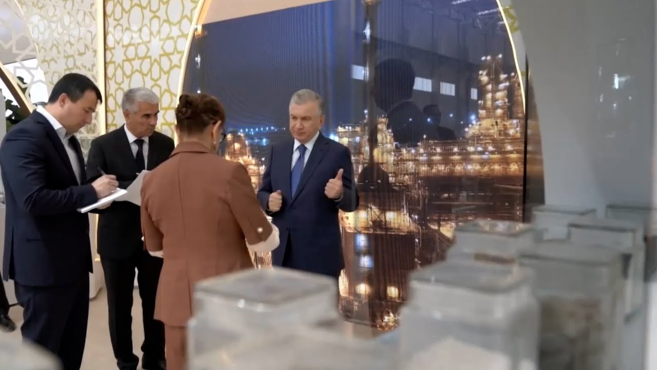 Prezident Shavkat Mirziyoyev “Enter Steel Karakul” MChJ korxonasiga ...