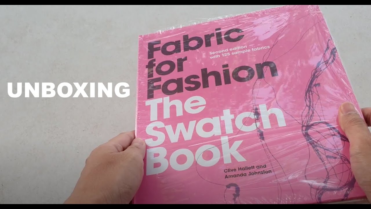 UNBOXING Buku "Fabric for Fashion - The Swatch Book" - YouTube