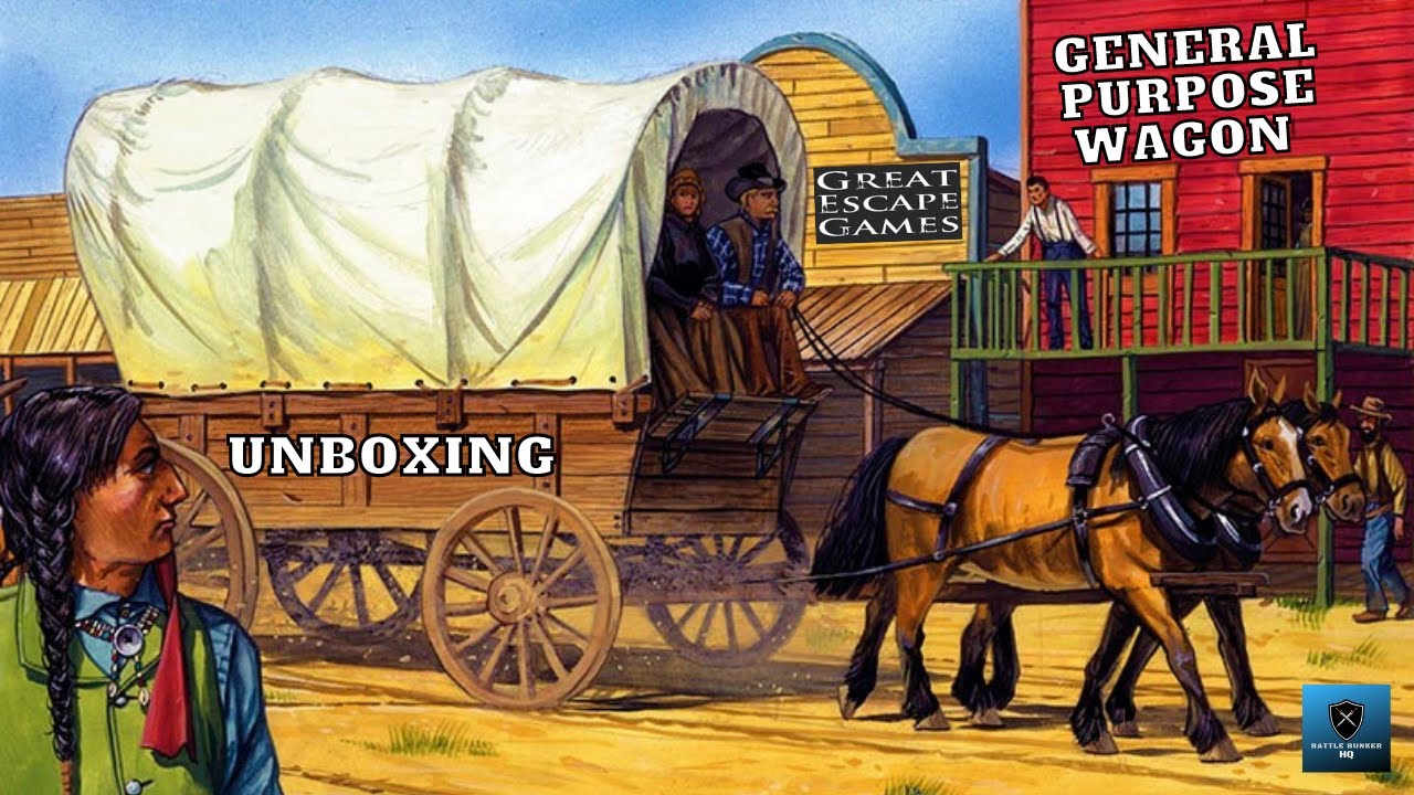 Unboxing: General Purpose Wagon By Great Escape Games - YouTube
