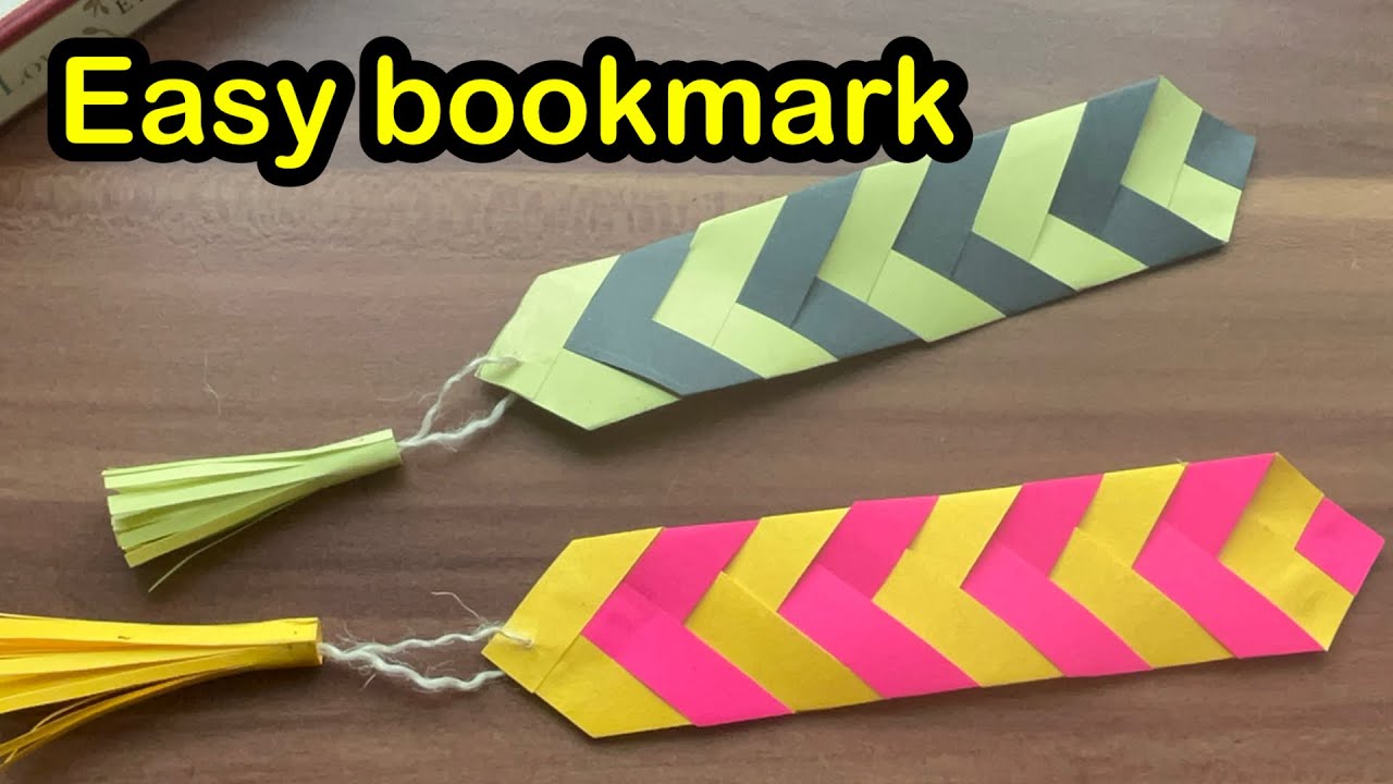 How to make a Bookmark 🔖| #craft #tutorial #papercraft - YouTube