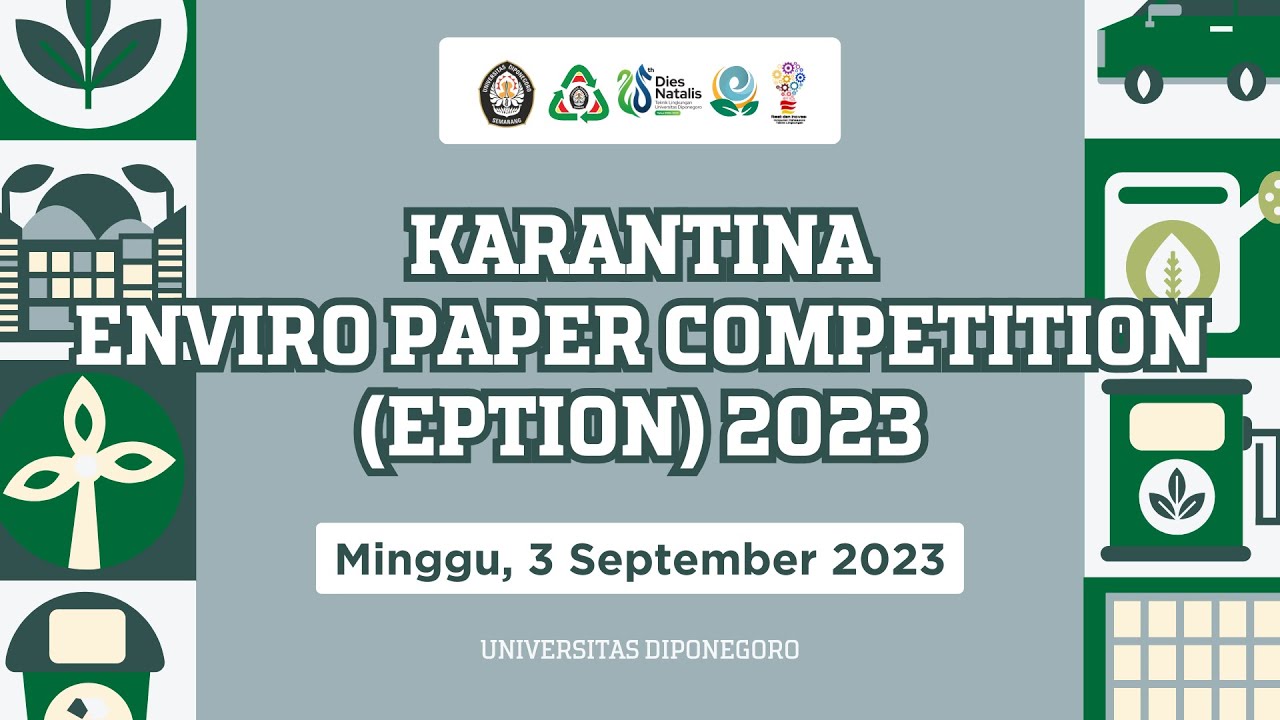 Karantina Enviro Paper Competition (EPTION) - 3 September 2023 - YouTube