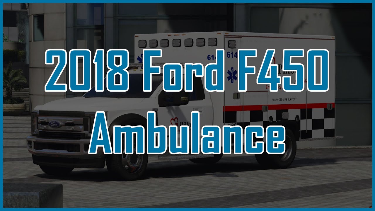 2018 Ford F450 Ambulance - Zeakor Designs [Showcase] - YouTube