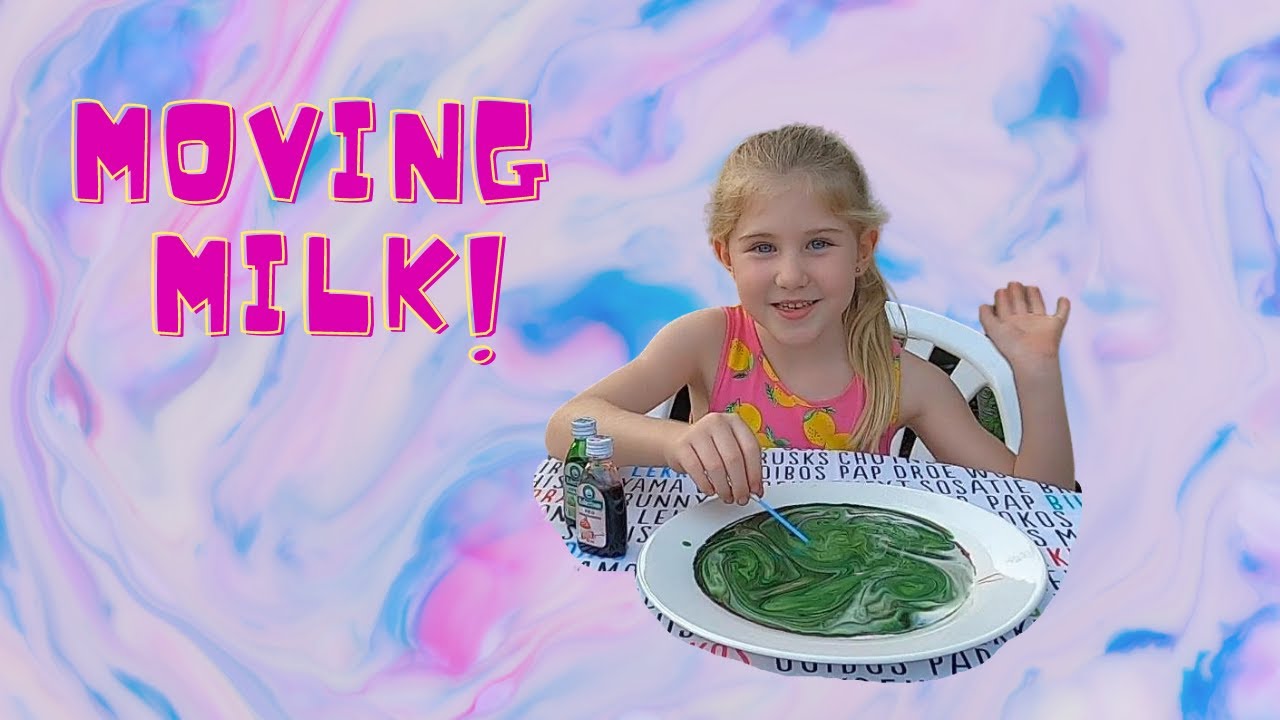 Moving Milk Experiment - YouTube