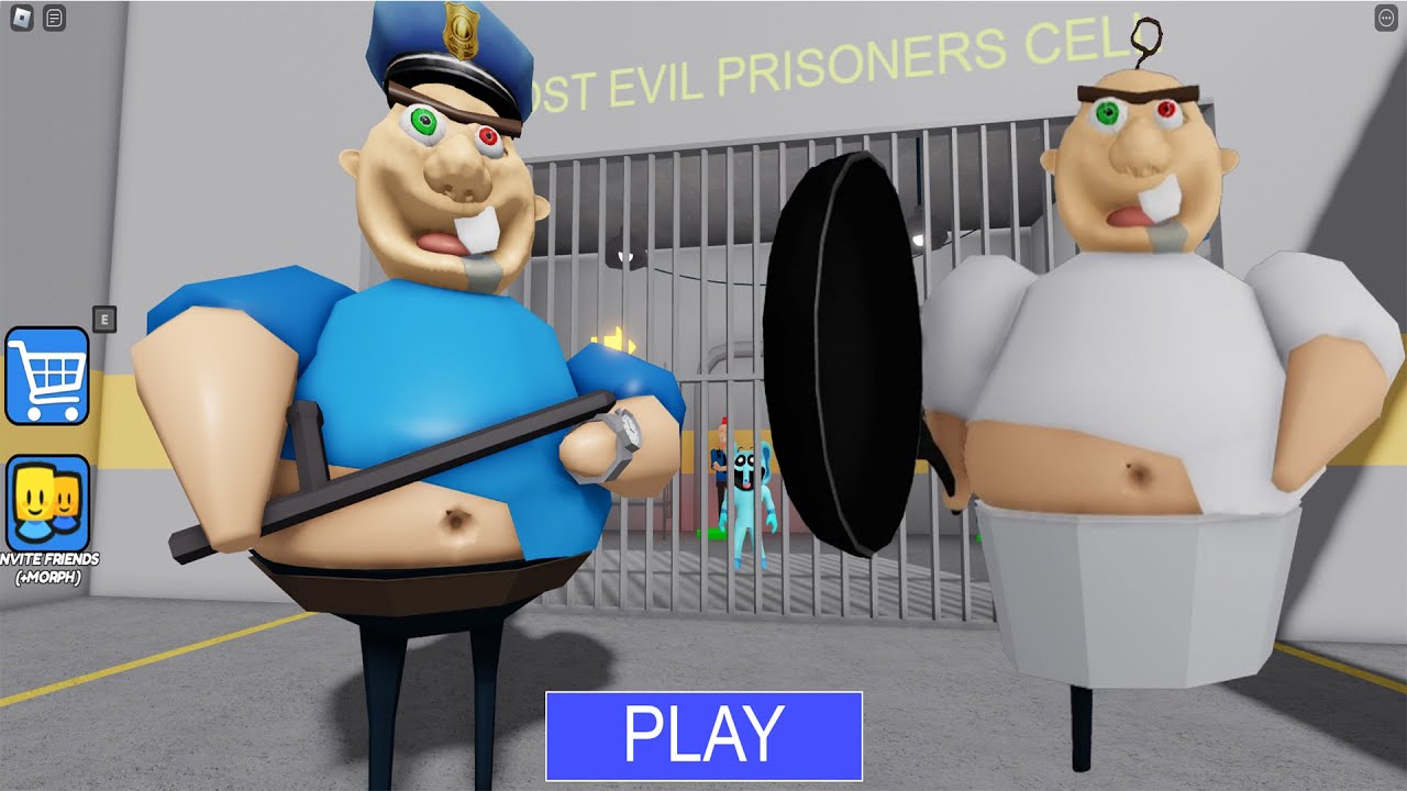 BOBBY BABY BARRY'S PRISON RUN! New Obby Roblox Update - Bubba Elephant ...