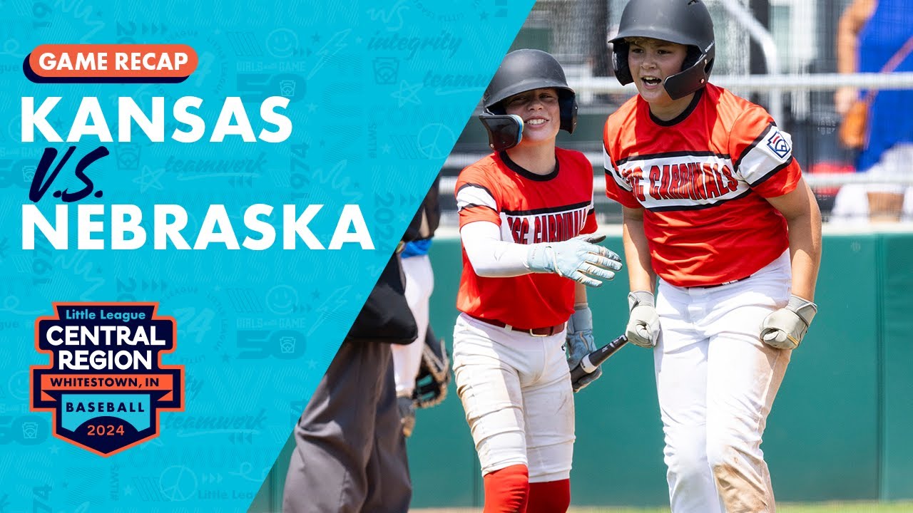 Game Highlights: Nebraska vs. Kansas | Little League Baseball Midwest ...