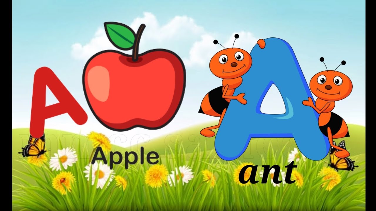 A For Apple B For Ball I Abcd Song I Abcd Rhymes I Abc Song Nursery Rhymes I mmcc sameem - YouTube