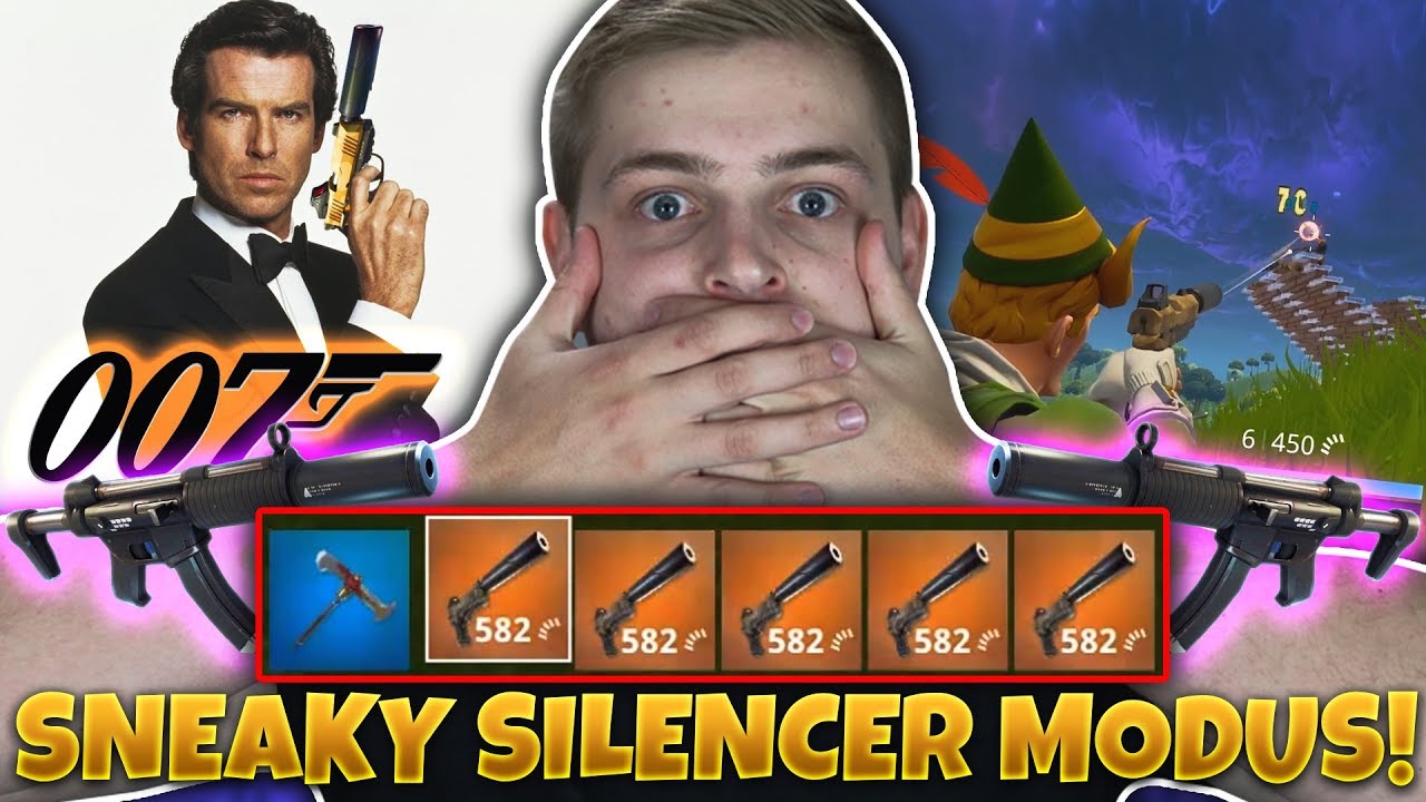 NEUER MODUS! | Im James Bond Style zum Sieg! | Sneaky Silencer Modus ...