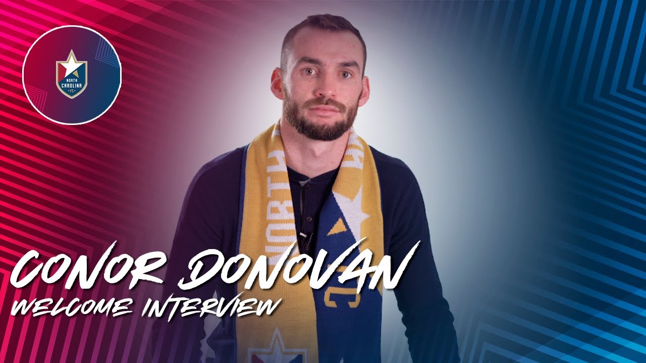 North Carolina FC // Welcome Interview with Conor Donovan - YouTube
