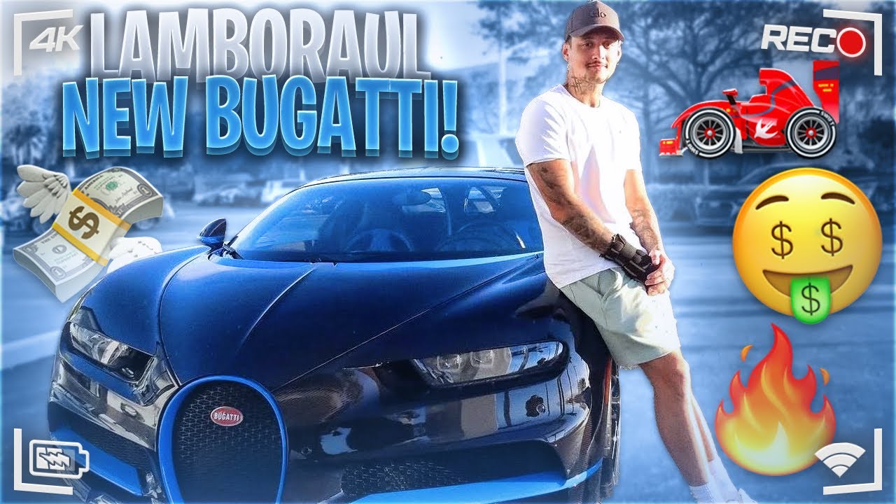 @reallamboraul NEW Bugatti REVEAL AT MIAMI EXTOIC CAR MEET - YouTube