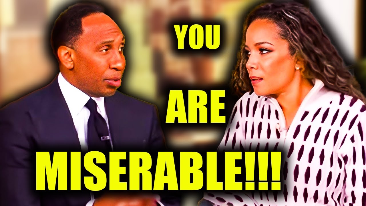 Sunny Hostin WRECKED By Stephen A. Smith LIVE And MELTS DOWN LIVE - YouTube