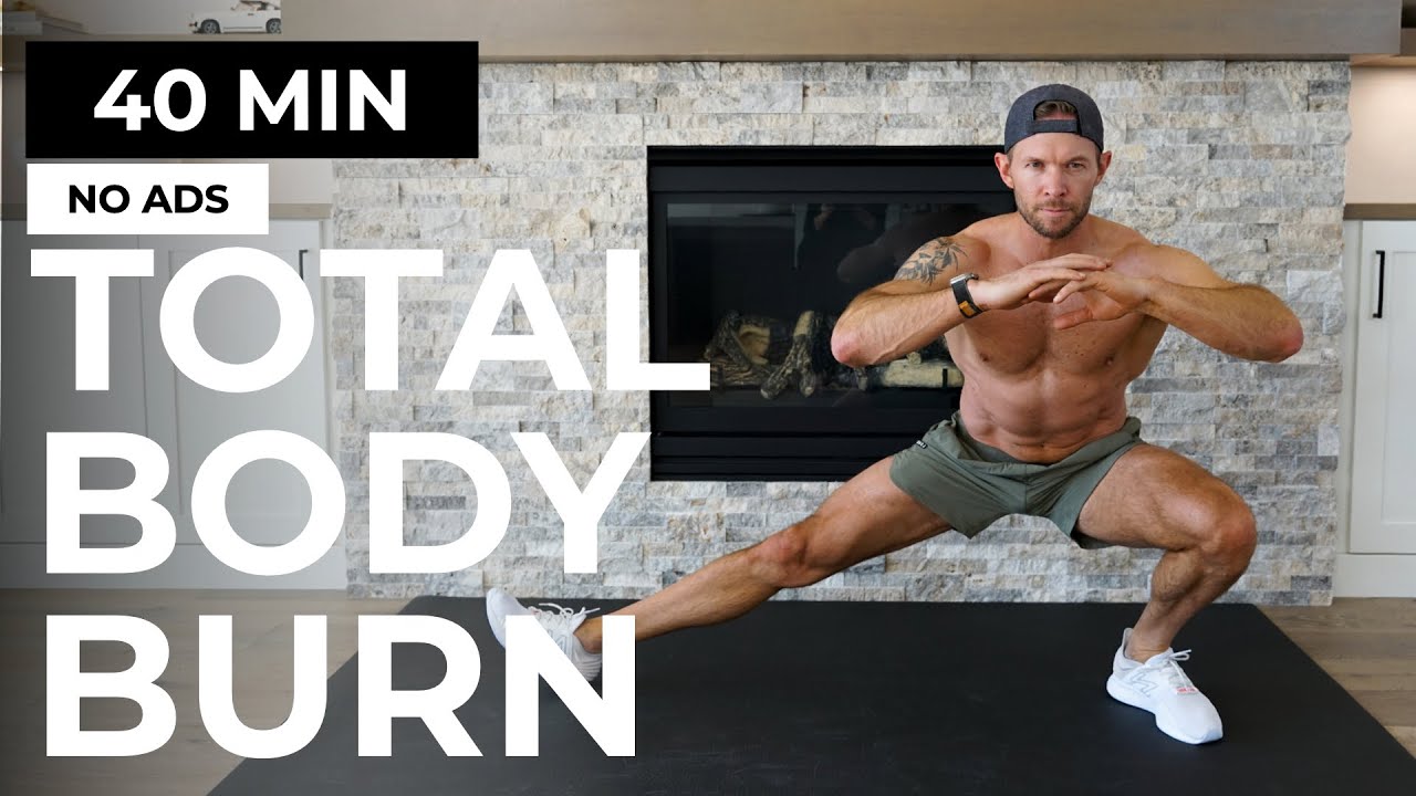 40 MIN ULTIMATE HIIT WORKOUT | TOTAL BODY CARDIO BURN // No Ads - YouTube