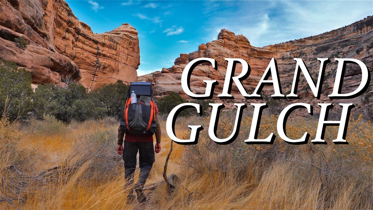 Backpacking Grand Gulch Utah Kane Gulch to Bullet Canyon - YouTube