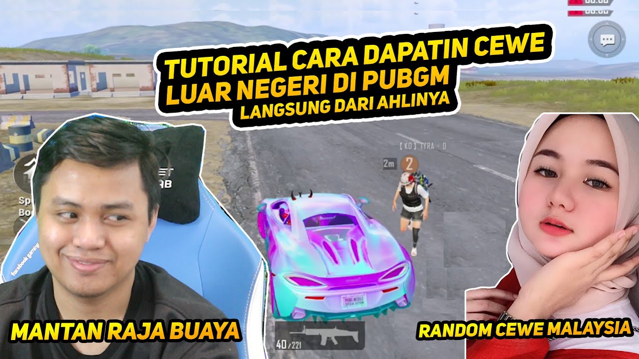 CARA GAMPANG DAPETIN CEWE LUAR NEGERI DI PUBGM - YouTube