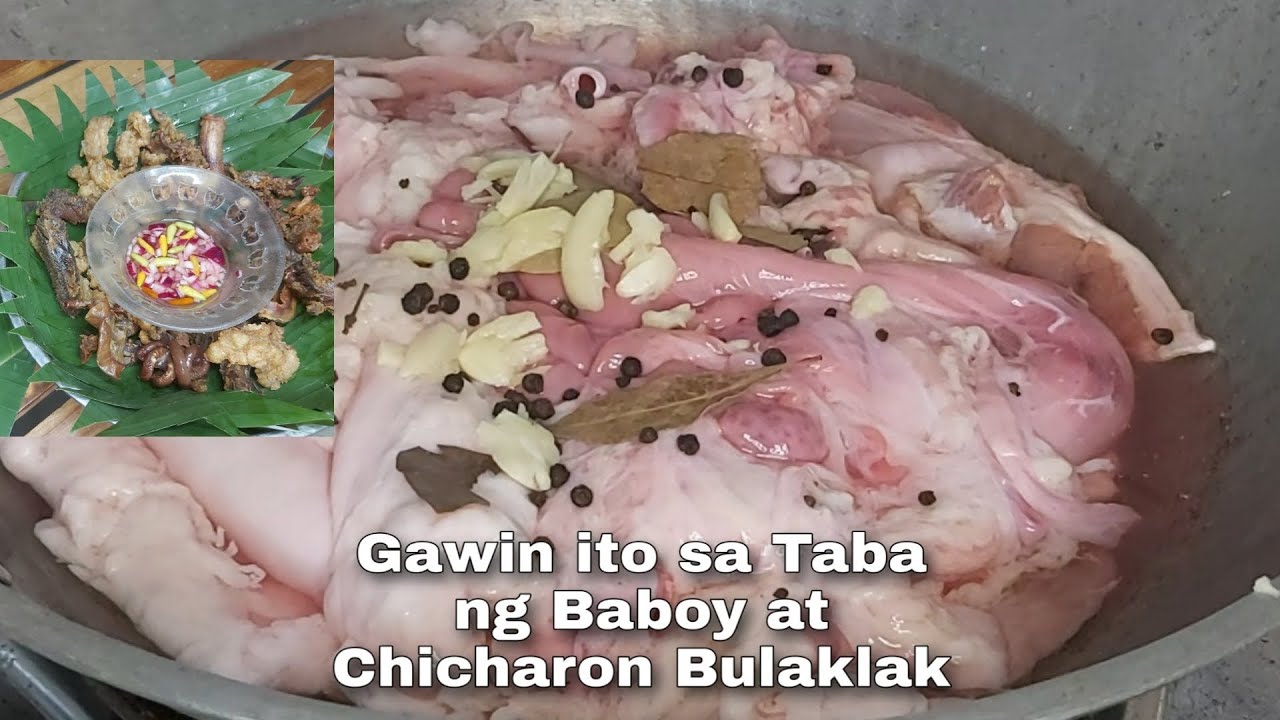 Gawin ito sa Taba ng Baboy at Chicharon Bulaklak | Pulutan recipe 🍺 ...