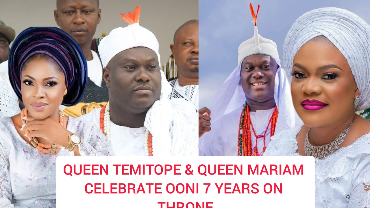 LIVE: OONI ADEYEYE CELEBRATE 7 YEARS ON THRONE WITH HIS WIVES & FAMILY ...