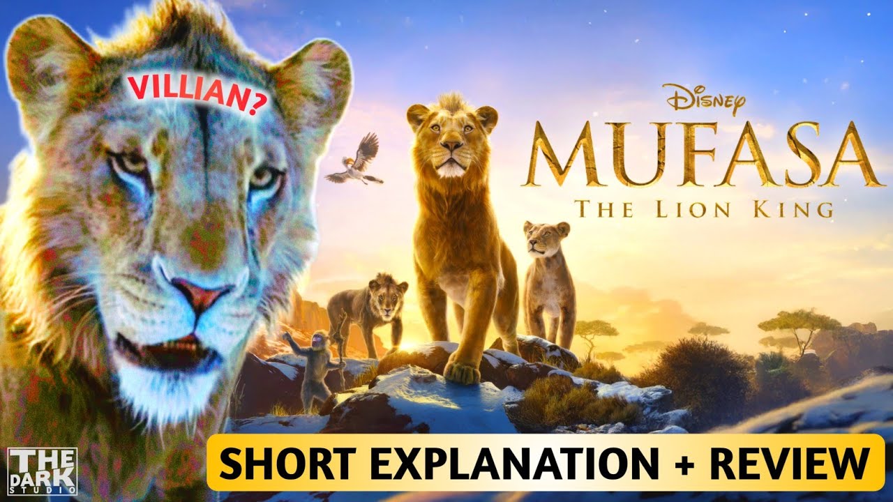 MUFASA THE LION KING SHORT EXPLANATION AND REVIEW🤯 - YouTube