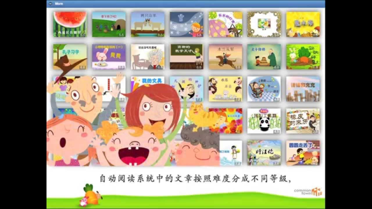 Dudu Chinese eBooks 嘟嘟中文阅读理解系统 - YouTube