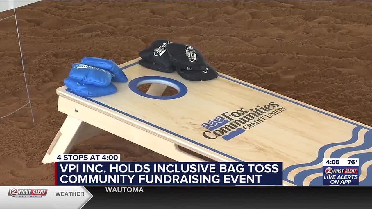 VPI Inc. holds inclusive bag toss community fundraising event - YouTube