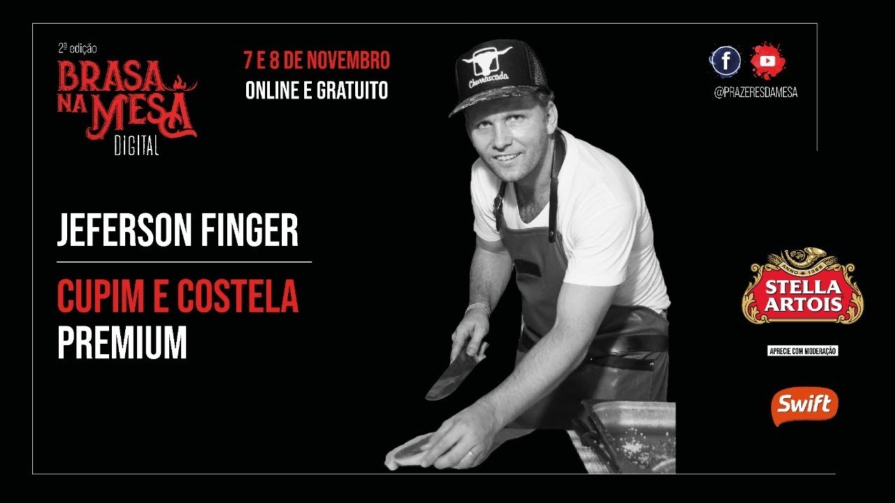 JEFERSON FINGER – #brasanamesadigital - CUPIM COSTELA PREMIUM - YouTube