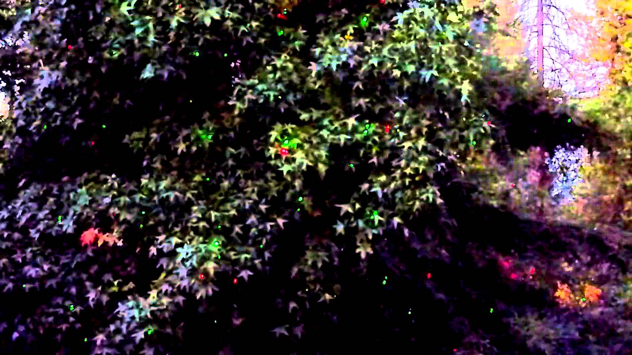 BIG BEAM Red-Green-Blue combined Landscape laser projector - YouTube